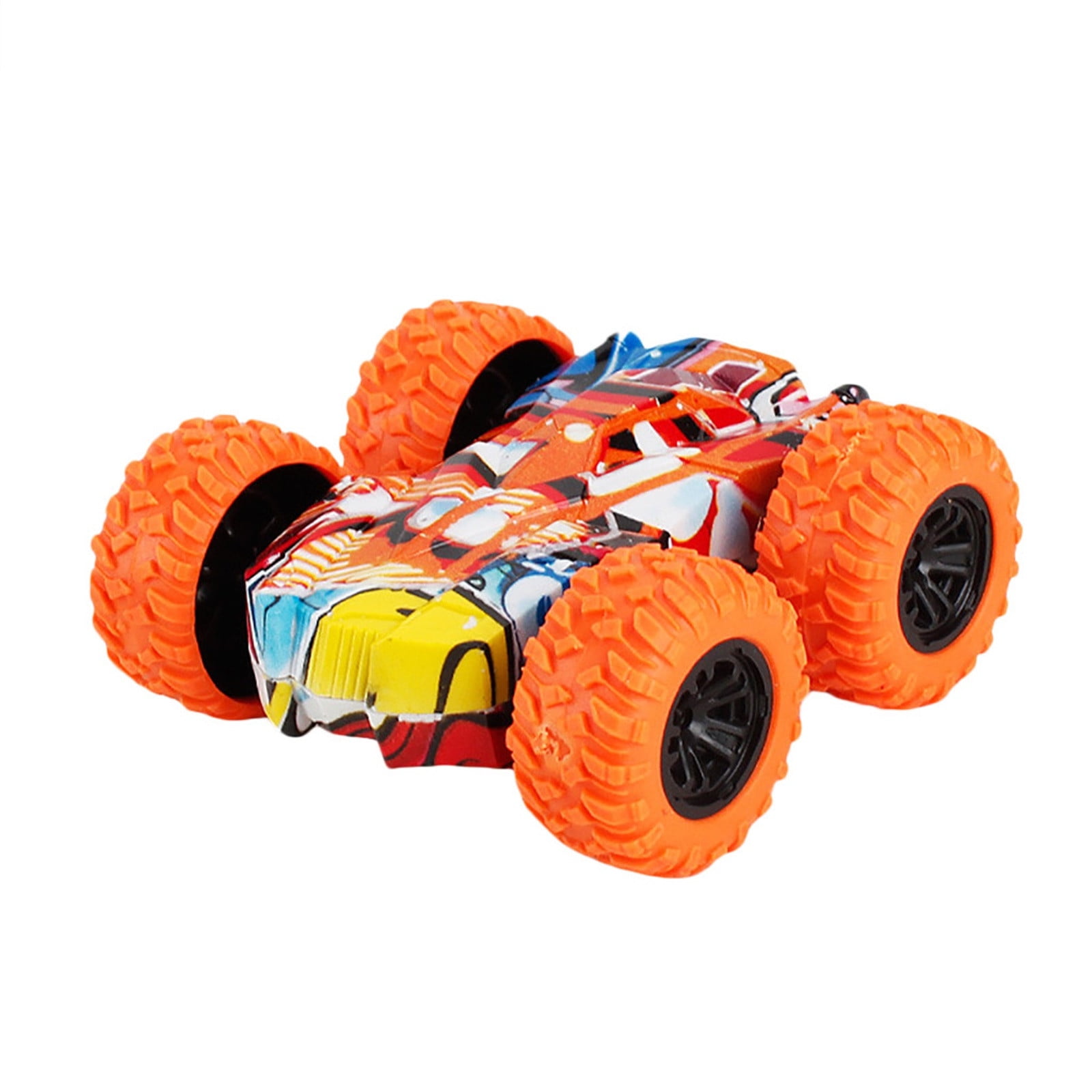 Feledorashia Pull Back Cars Double-Sided Friction Powered Vehicles ...