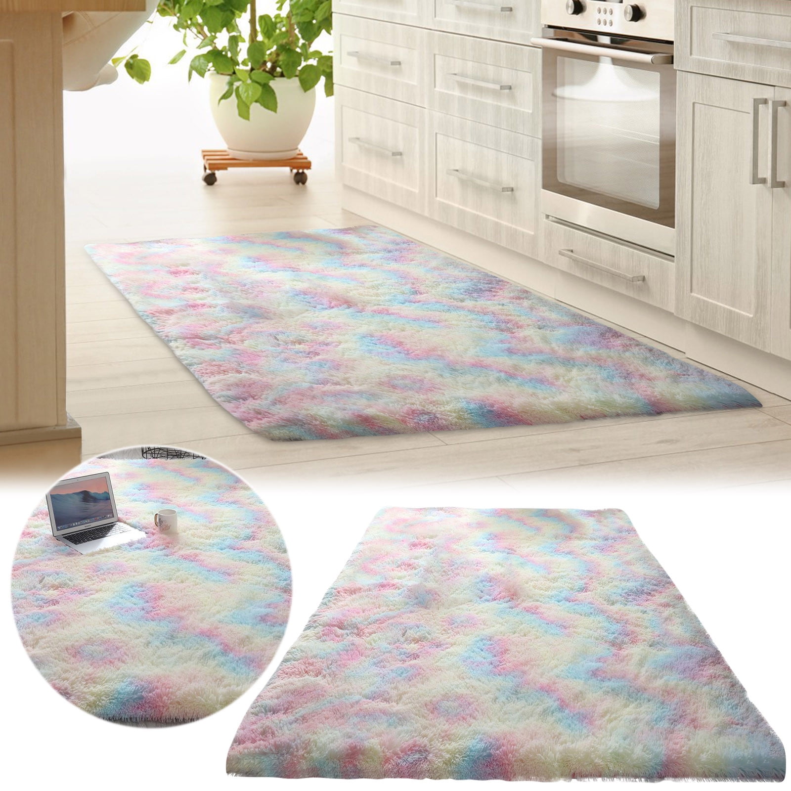 Feledorashia Super Soft Plush Area Rug Livingroom Bedroom Area Rugs ...