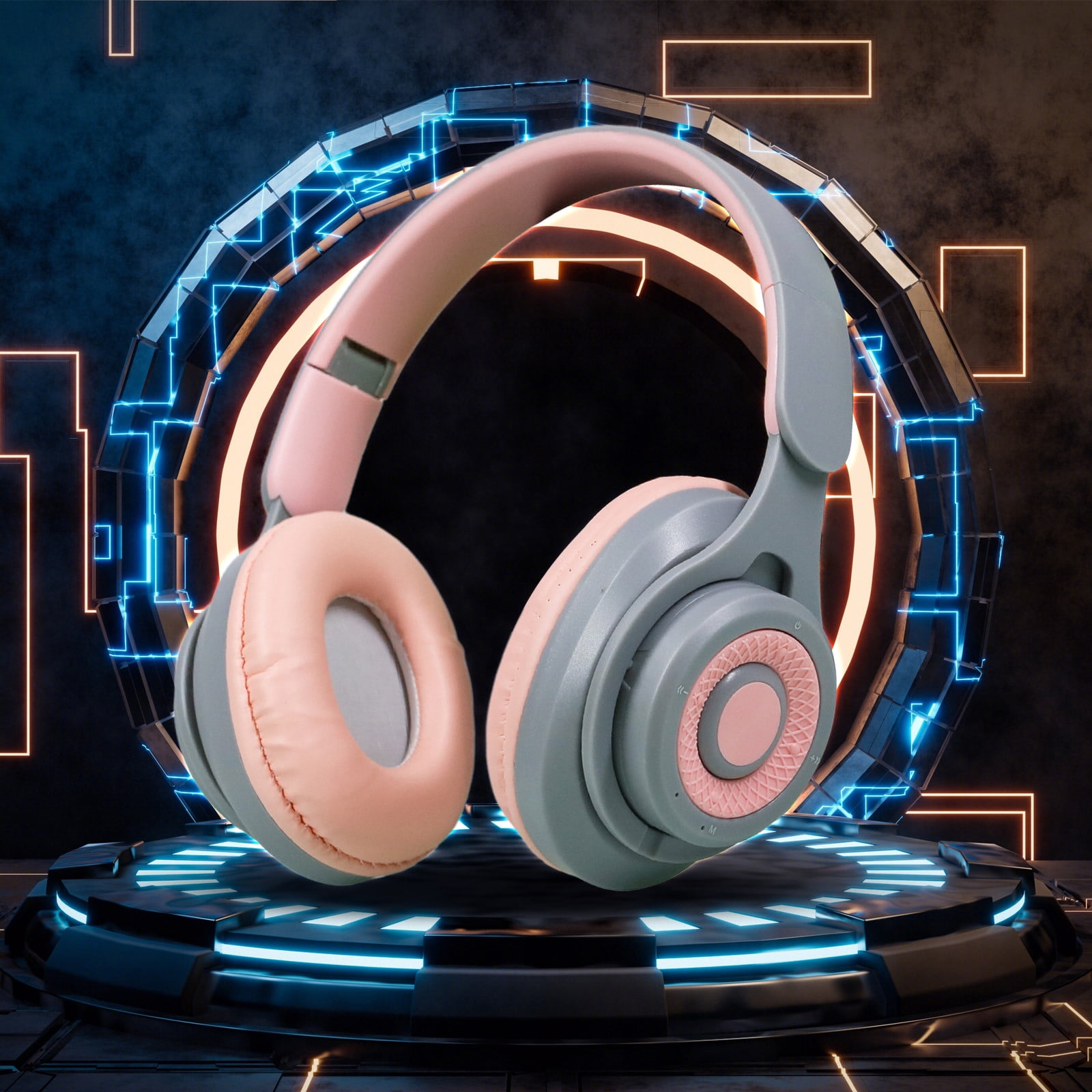 Feledorashia Wireless Bluetooth Headphones with Microphone Smart Noise ...