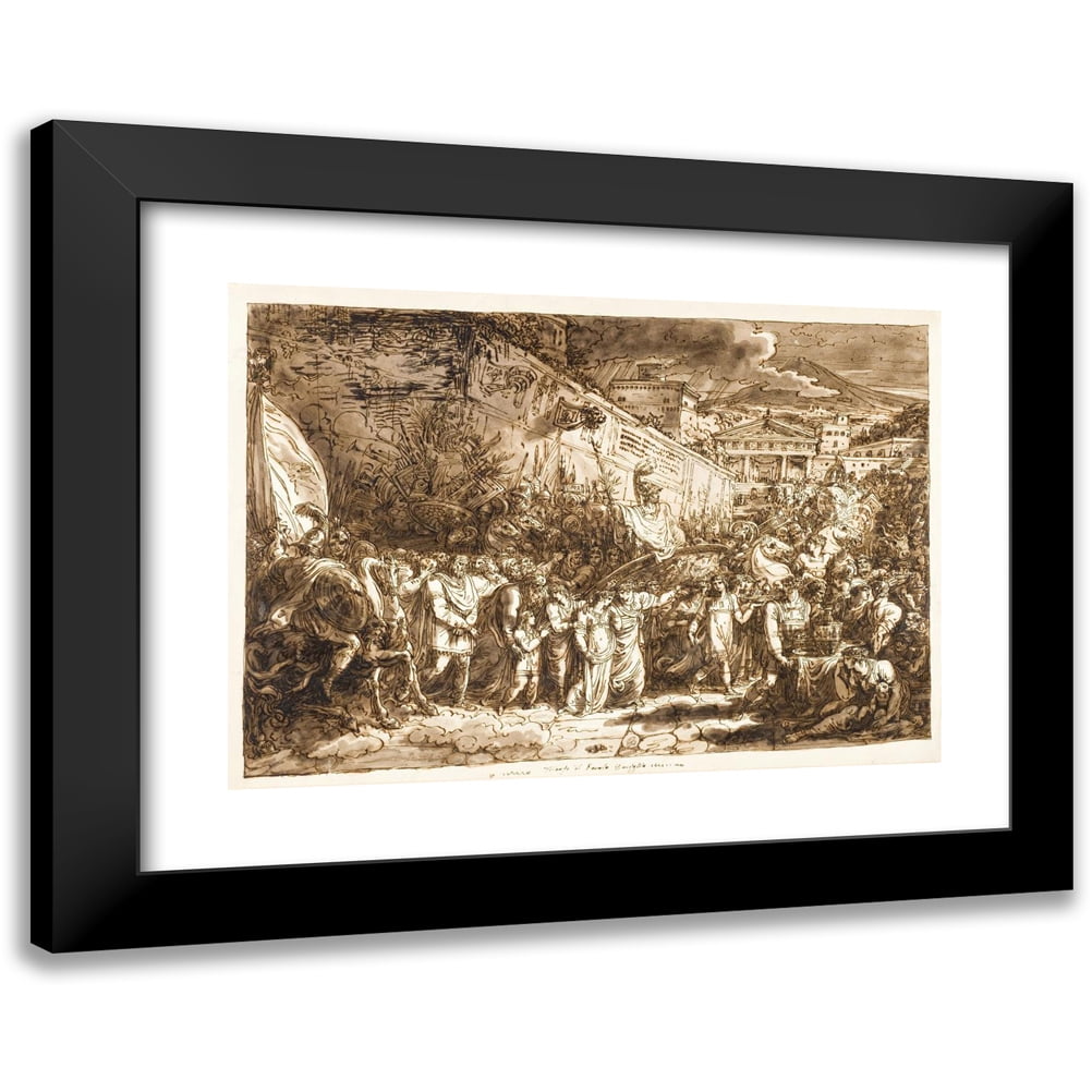 Felice Giani 18x14 Black Modern Framed Museum Art Print Titled - The ...