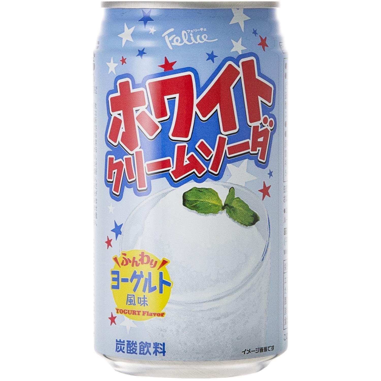 Felice White Yogurt Cream Soda, Yogurt Flavor, Pack of 12, 11.83 Fl Oz ...