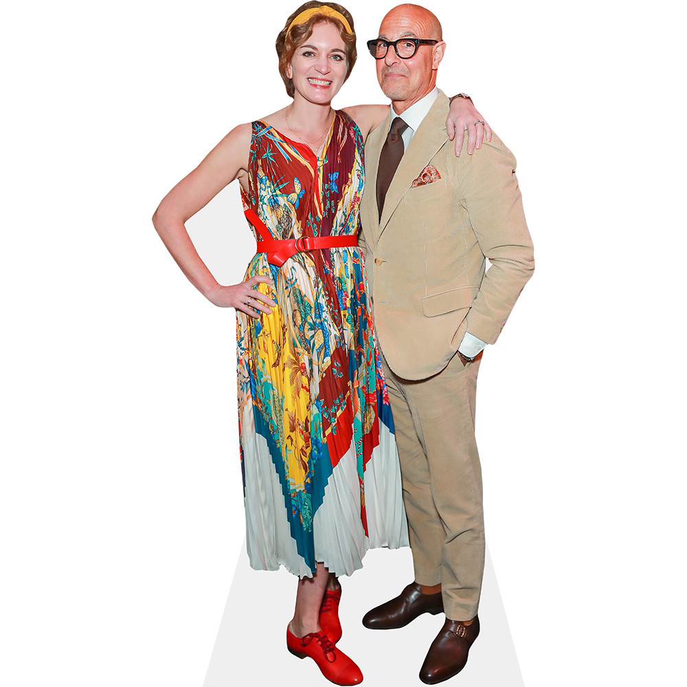 Felicity Blunt And Stanley Tucci (Duo 2) Mini Celebrity Cutout Standee ...