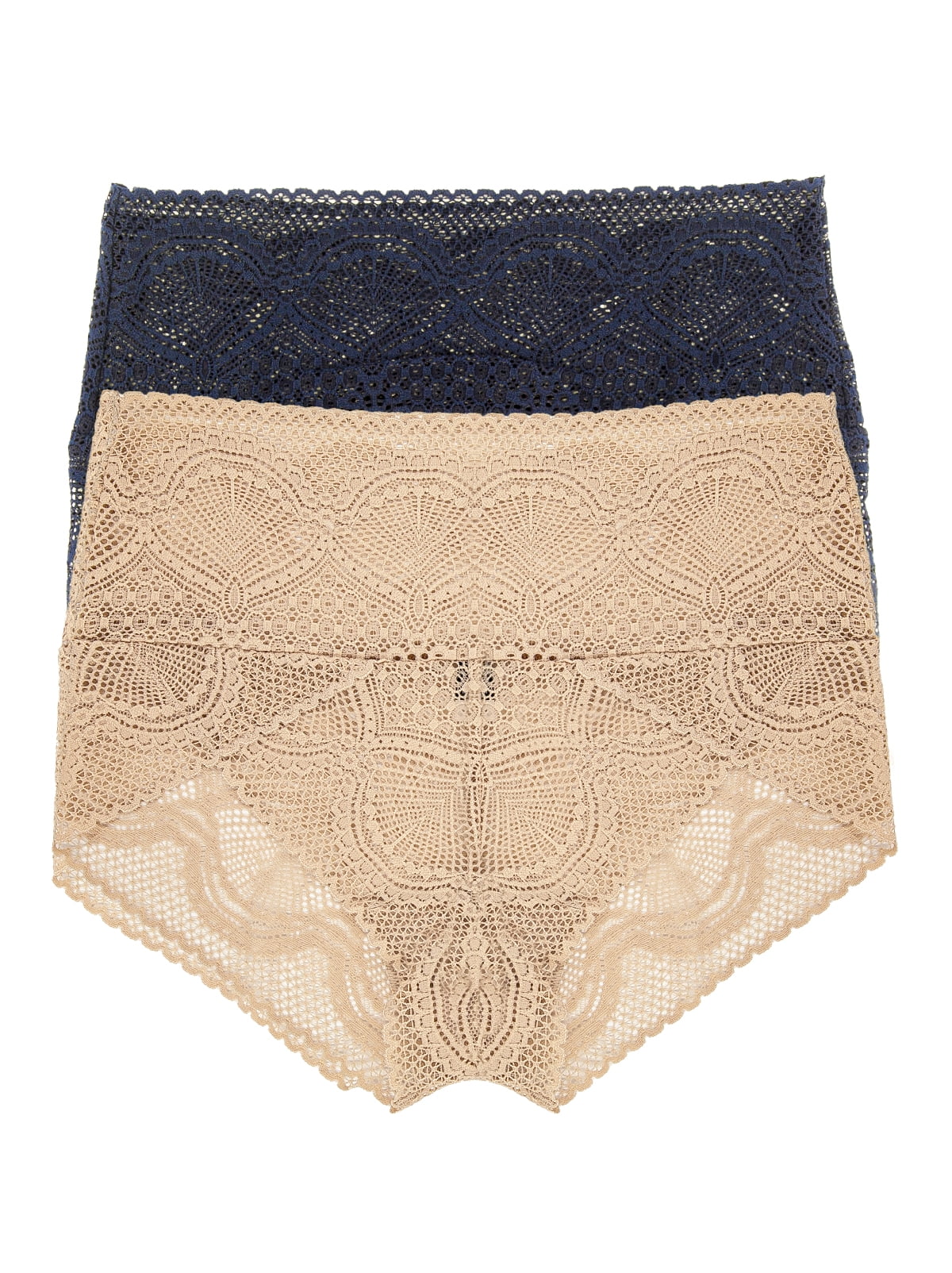 Felina | Finesse Modern Mock Wrap Brief 2-Pack | Panty | Lace (L/XL ...
