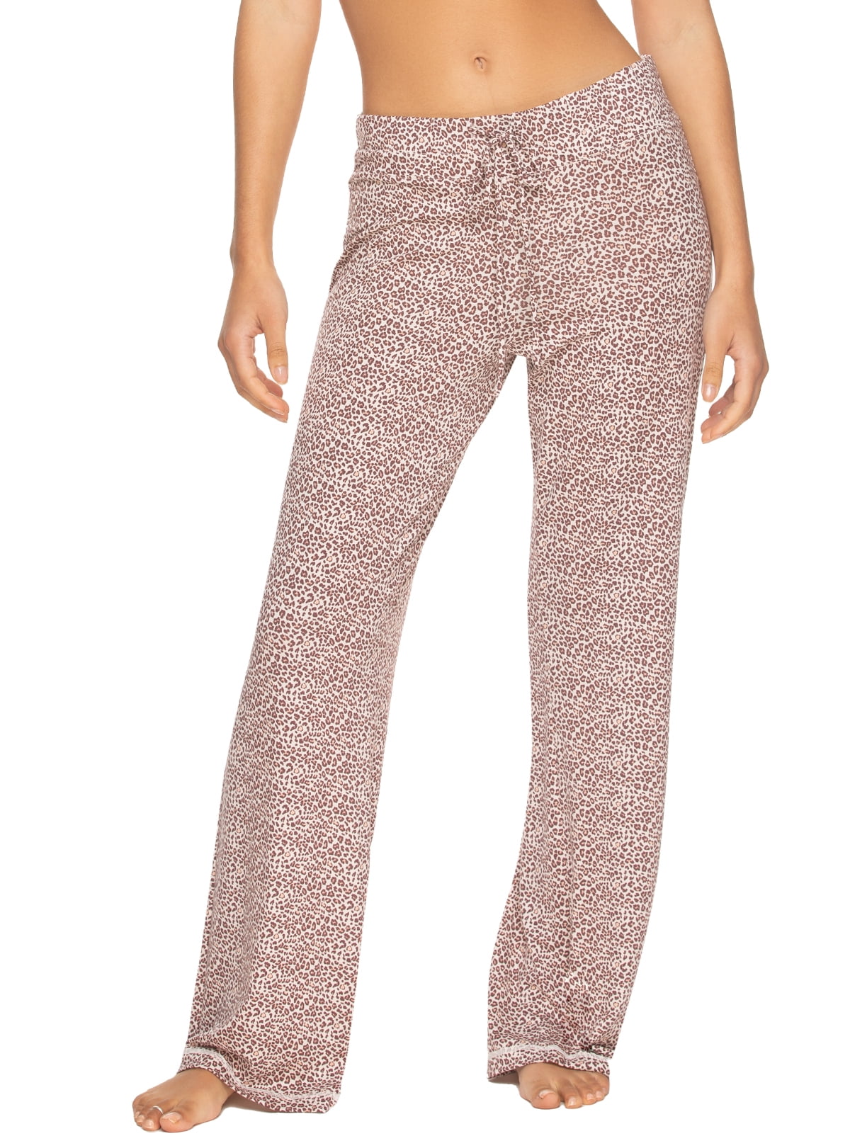 Felina | Key Item Loungepant (Plum Cheetah, Small) - Walmart.com