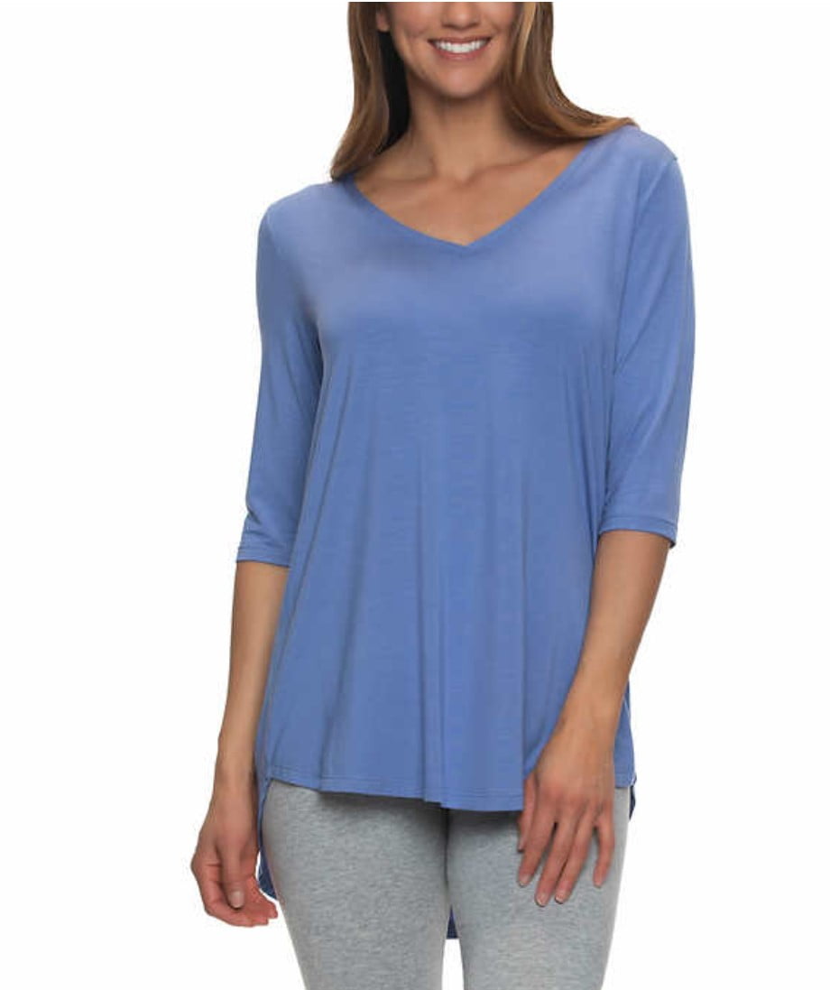 Felina Ladies' Tunic Top, Bleached Denim, Small - Walmart Business Supplies