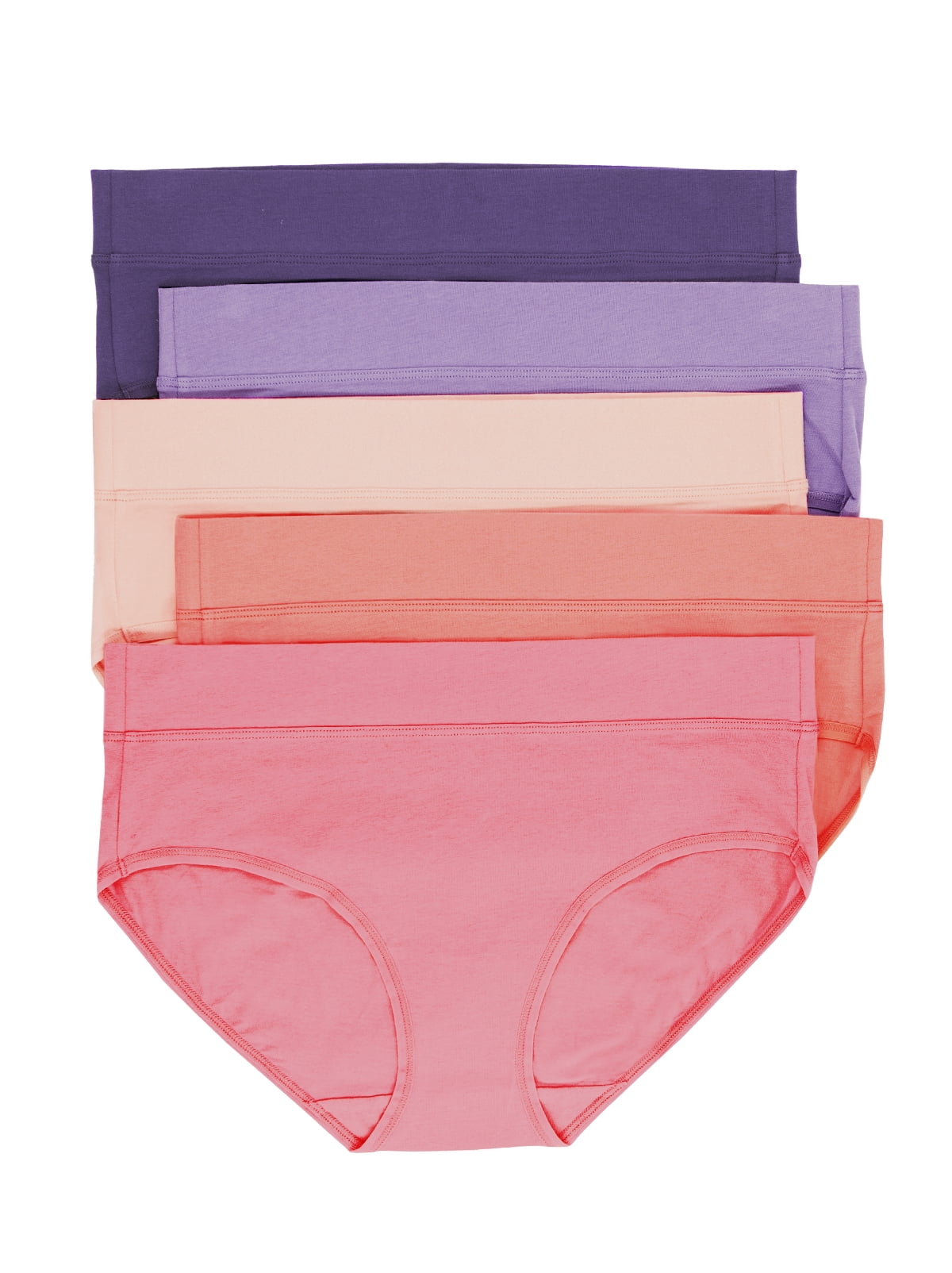 Felina Pima Cotton Hipster - Seamless Cotton Underwear for Women - Soft ...