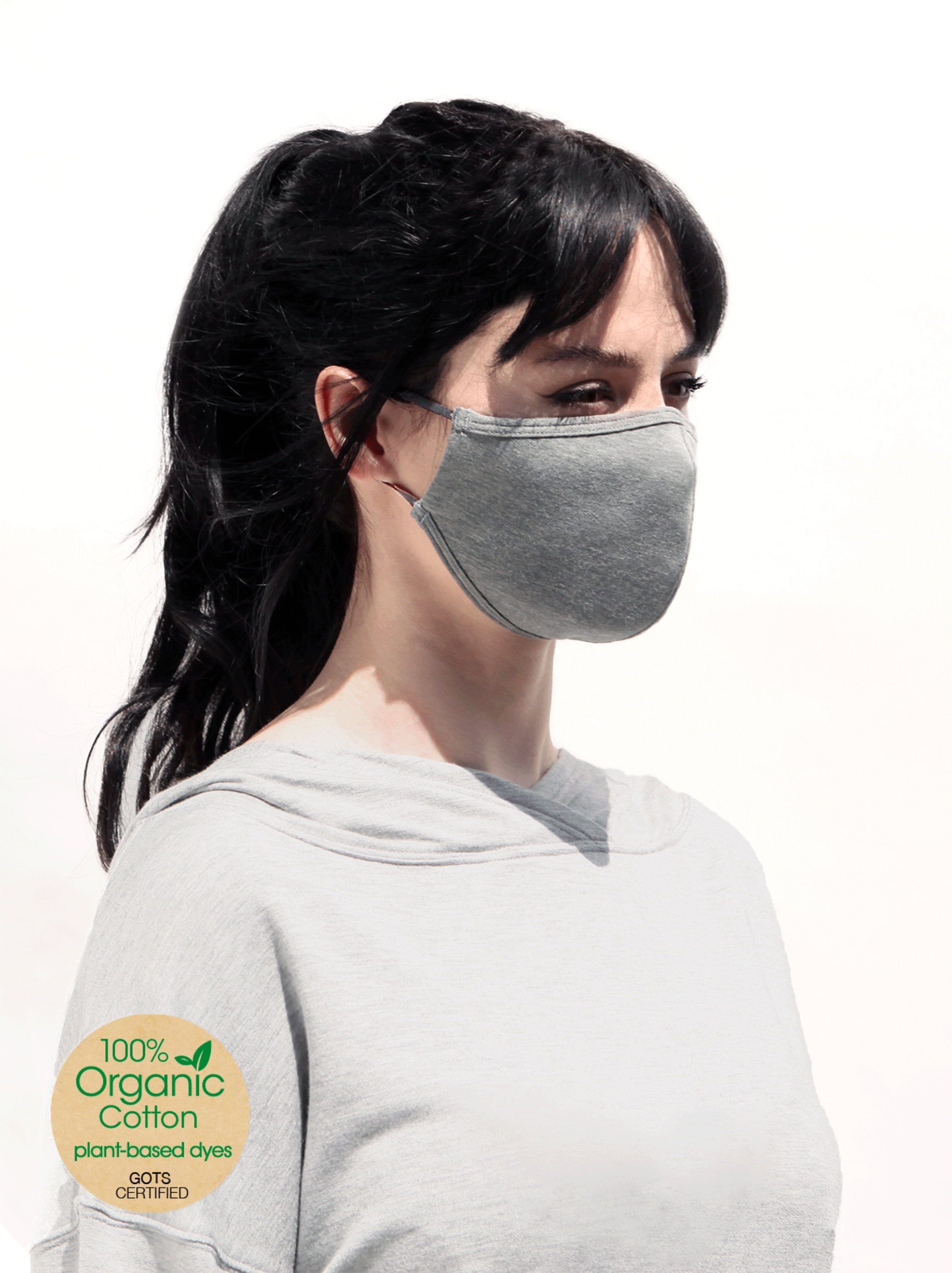 Felina | Reusable Organic Cotton Face Covering | 4-Pack - Walmart.com