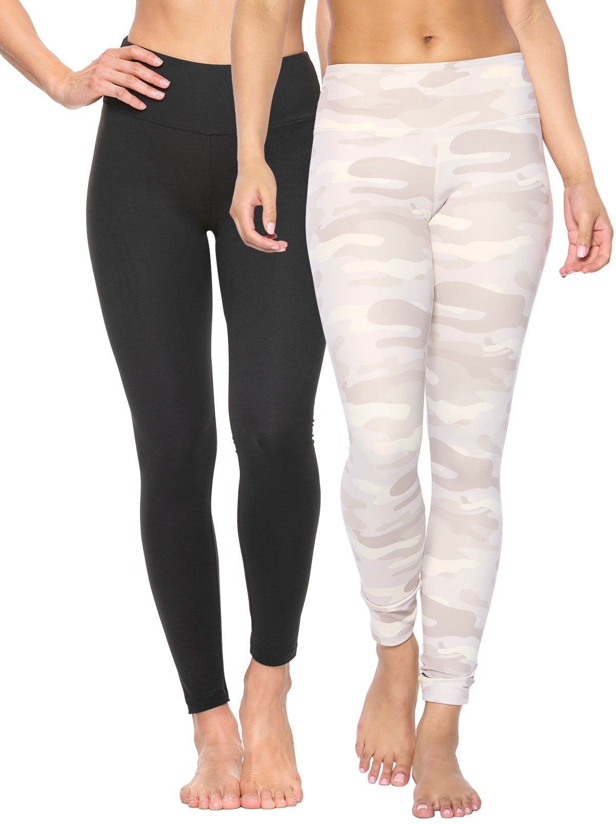 Felina Sueded Athleisure Performance Legging (2-Pack) Womens Leggings w ...
