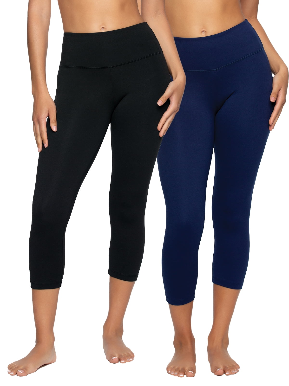Felina | Sueded Athletic Capri Legging 2-Pack (Midnight Navy, X-Large ...