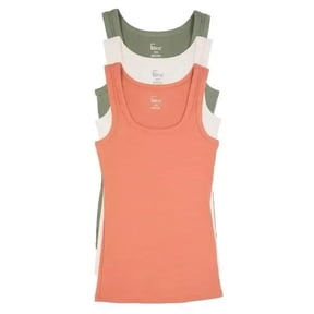 Pajama R Us Women's Ribbed Cotton Tank Tops, 12 Pack, Assorted Colors ...