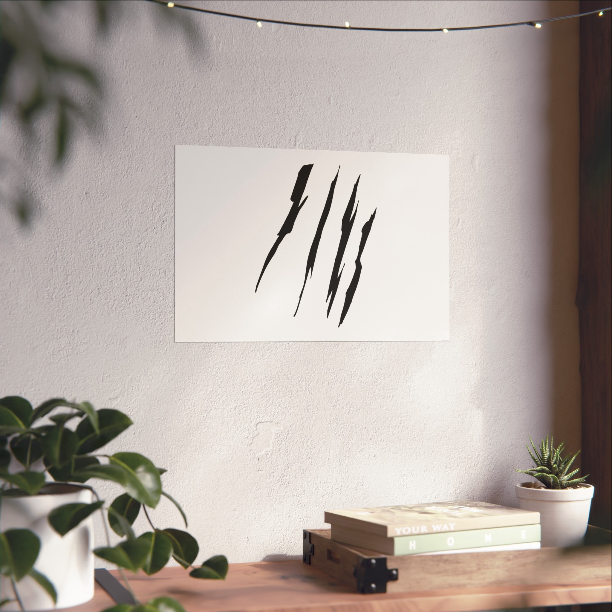 Effete Feline Claw Marks Scratch Fine Art Posters - Walmart.com