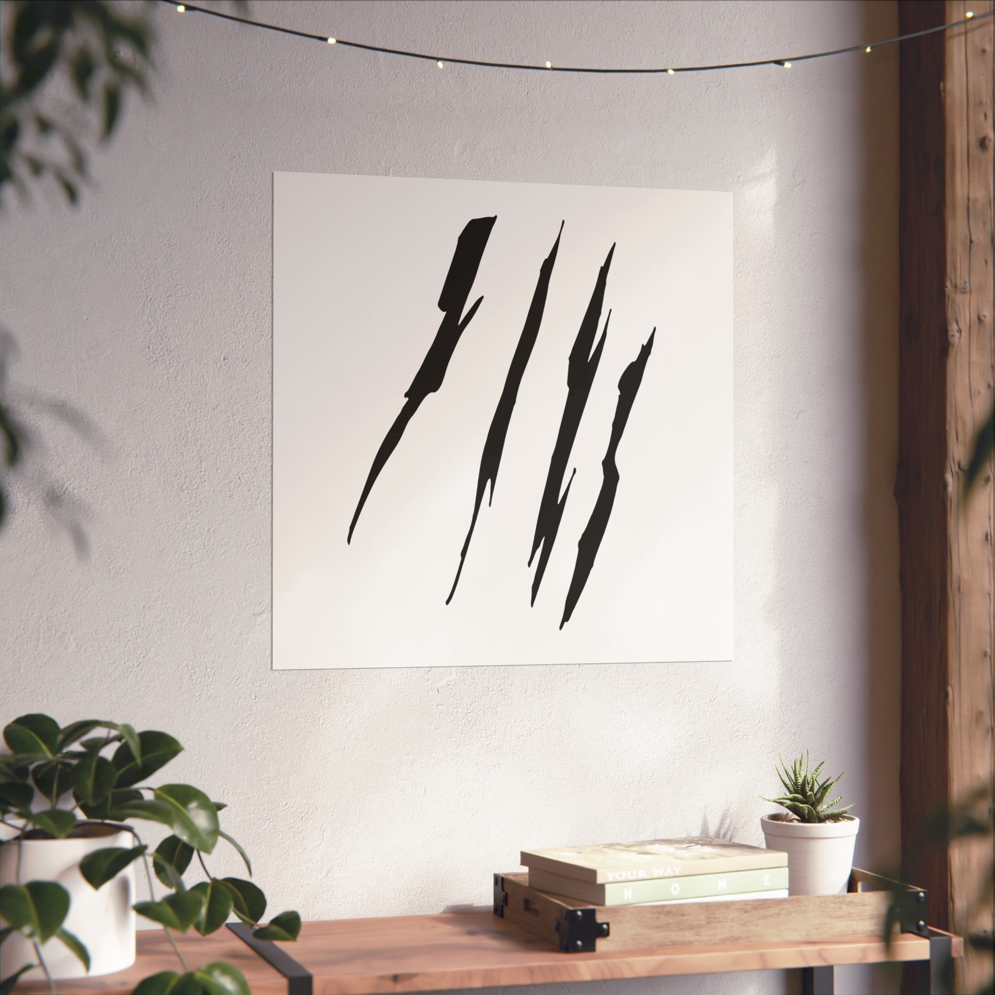 Effete Feline Claw Marks Scratch Fine Art Posters - Walmart.com