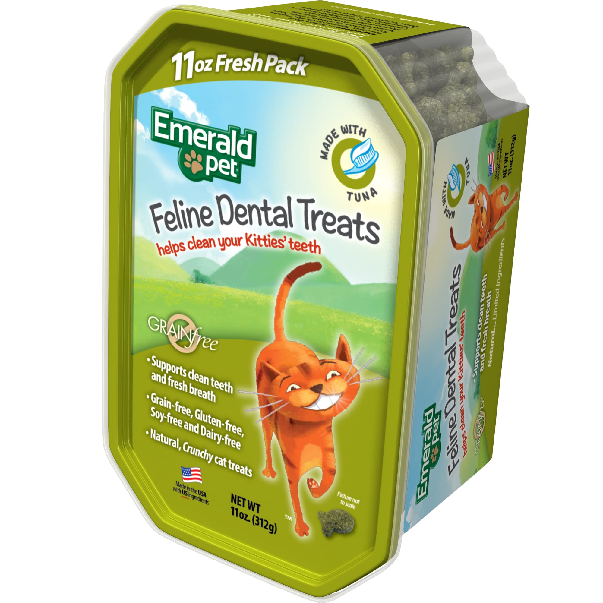 Feline Dental - DPF11 Tasty and Crunchy Cat Dental Grain Free - Natural ...