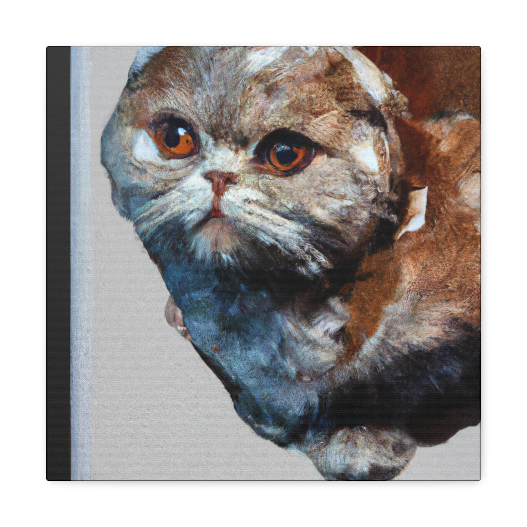 Feline Dream Mewsing - Canvas - Walmart.com