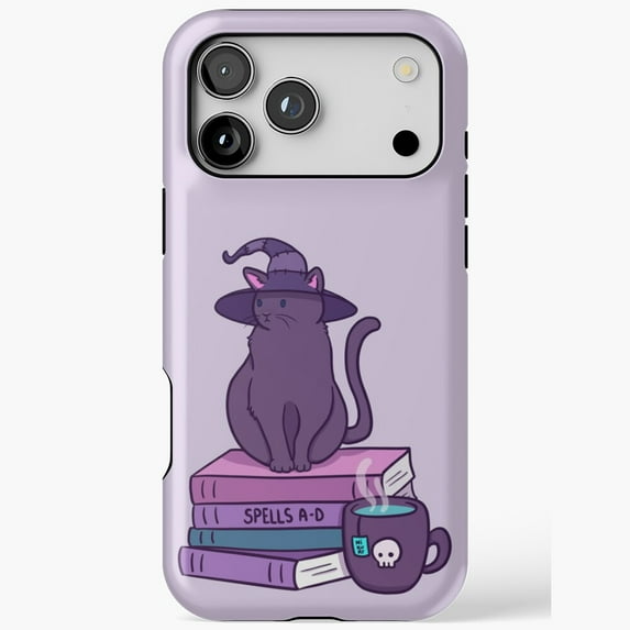 Feline Familiar Protective Case for iPhone 11 12 13 14 15 16 17 Pro Max ...