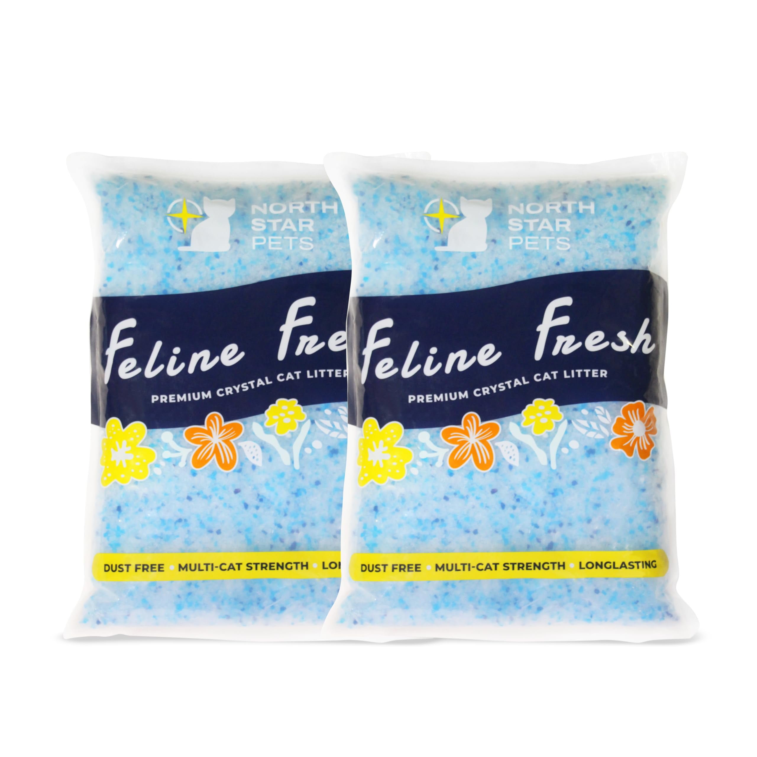 Feline Fresh Premium Fresh Scent Crystal Cat Litter with Odor Control ...