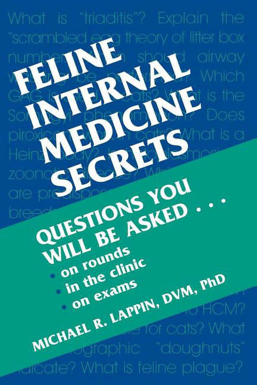 Secrets Feline Internal Medicine Secrets, (Paperback) - Walmart.com