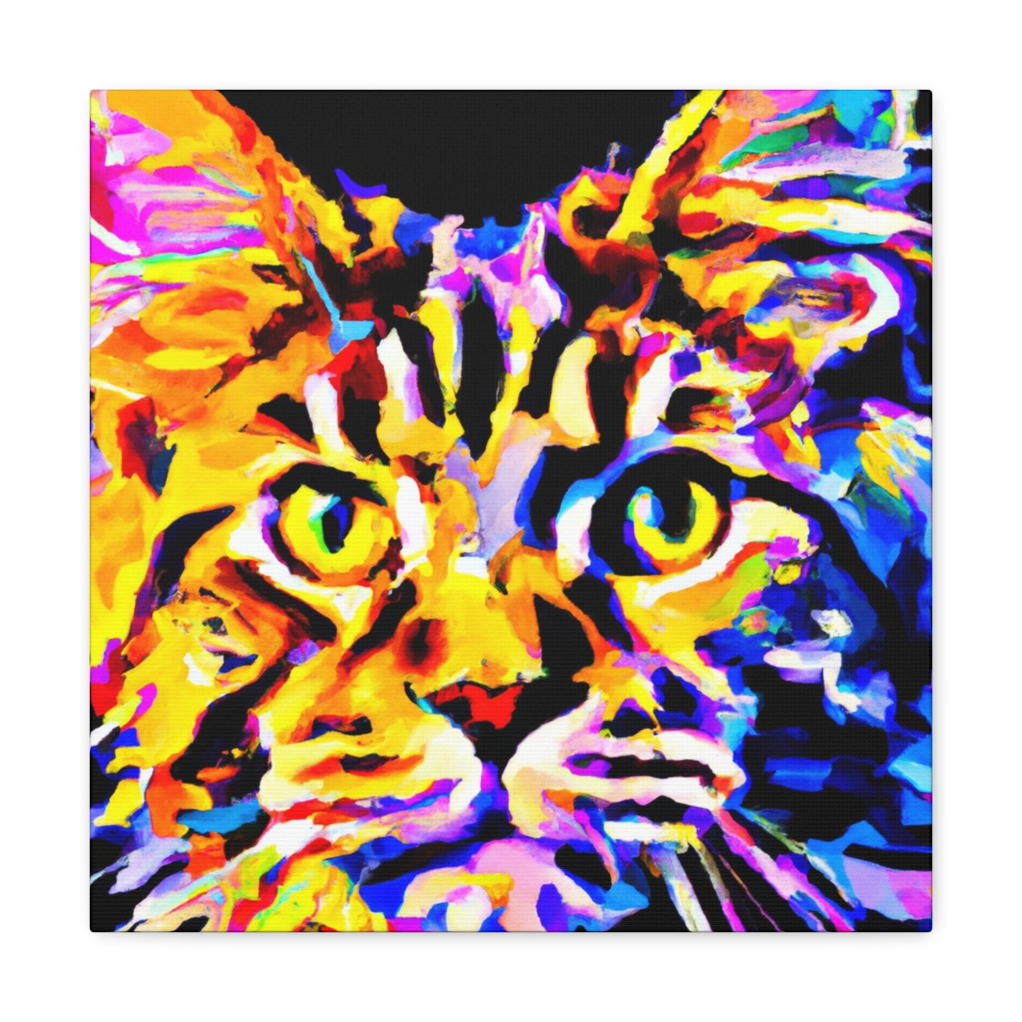 Feline Pop Art Vision - Canvas - Walmart.com