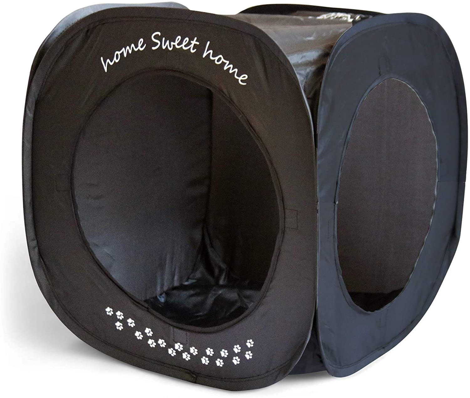 Feline Ruff Home Sweet Home Pop Up Cat Cube. A Collapsible Indoor Cat ...