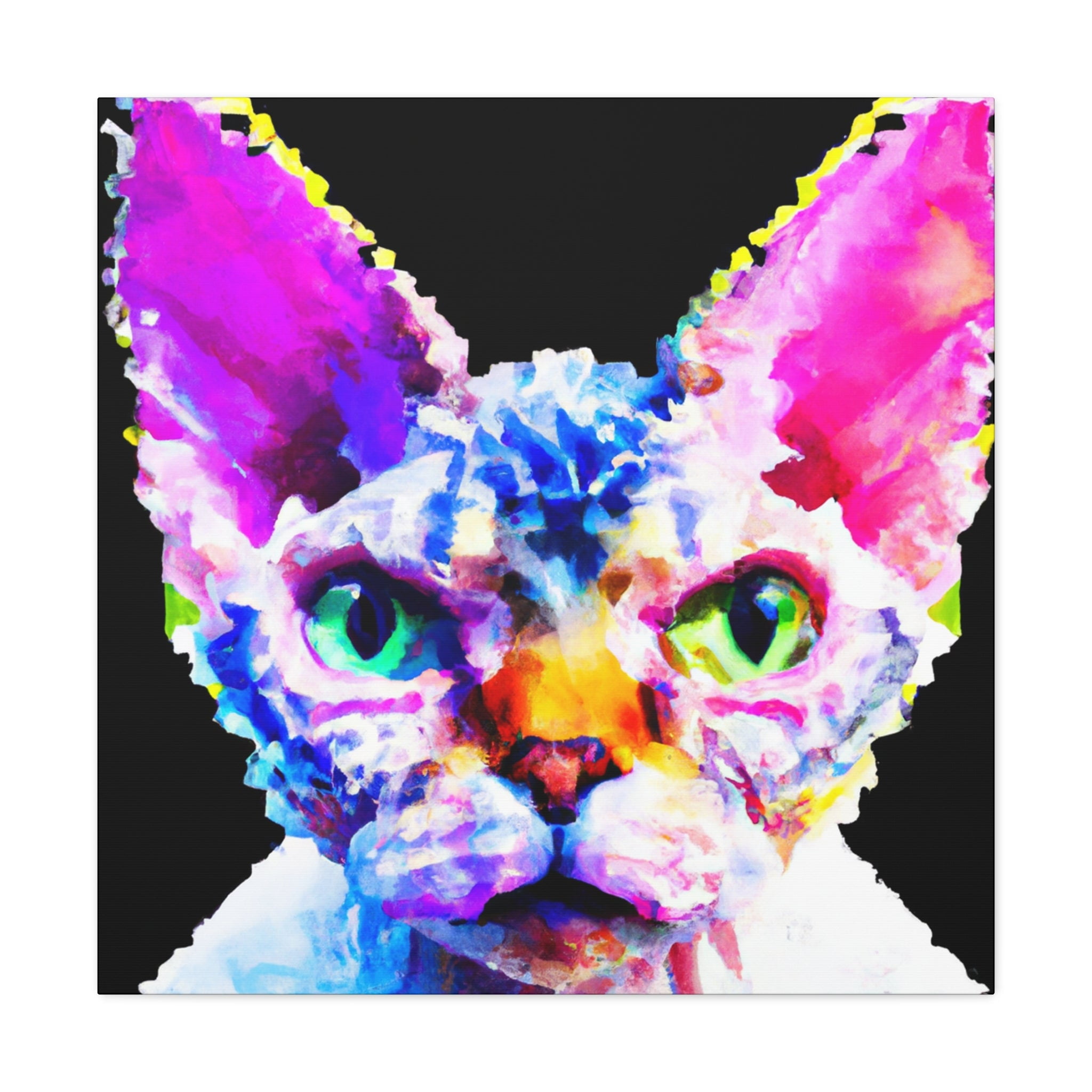 "Feline Softness Abounds" - Canvas - Walmart.com