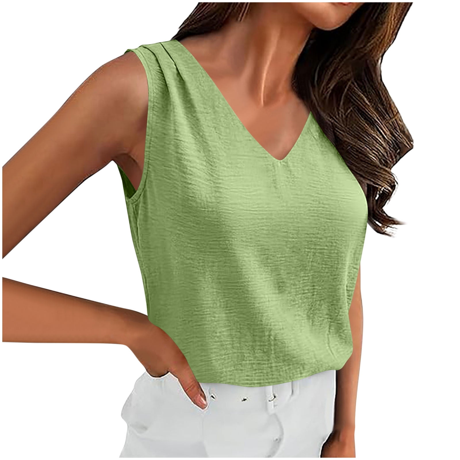 Felirenzacia Tank Top for Women Dressy Casual Business Work Blouses ...