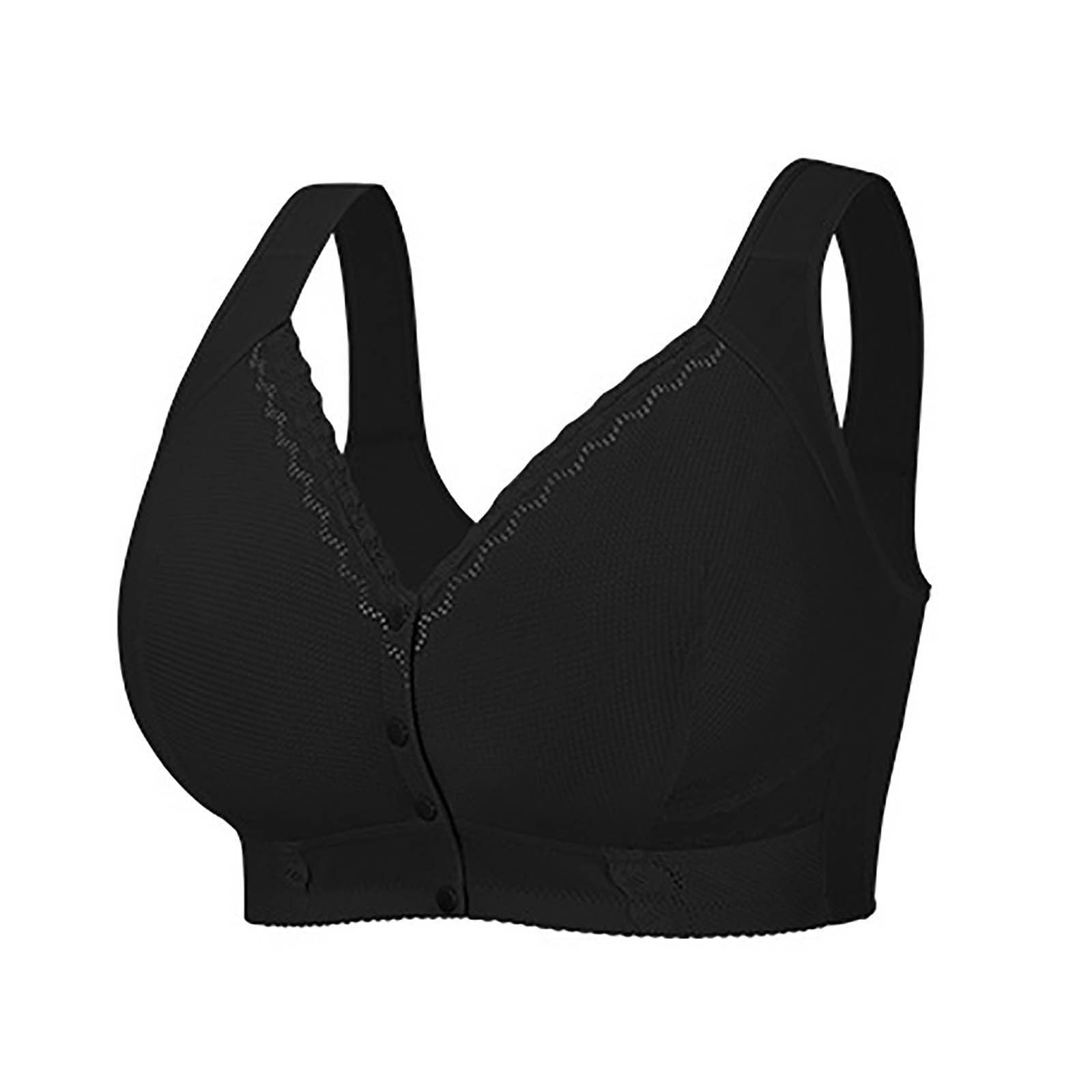 Felirenzacia Wireless Sports Bra – Women’s No Underwire Front Closure ...