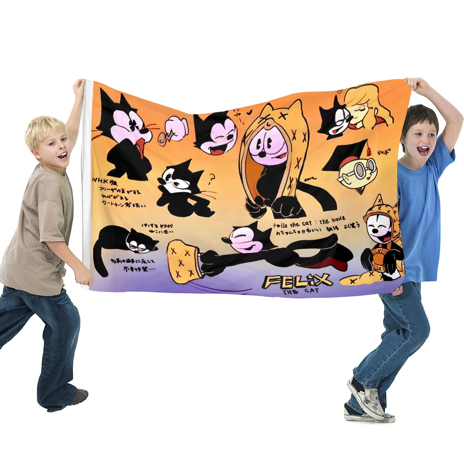 Felix Aesthetic The Cat-themed Printed Flag Perfect gift for fans ...