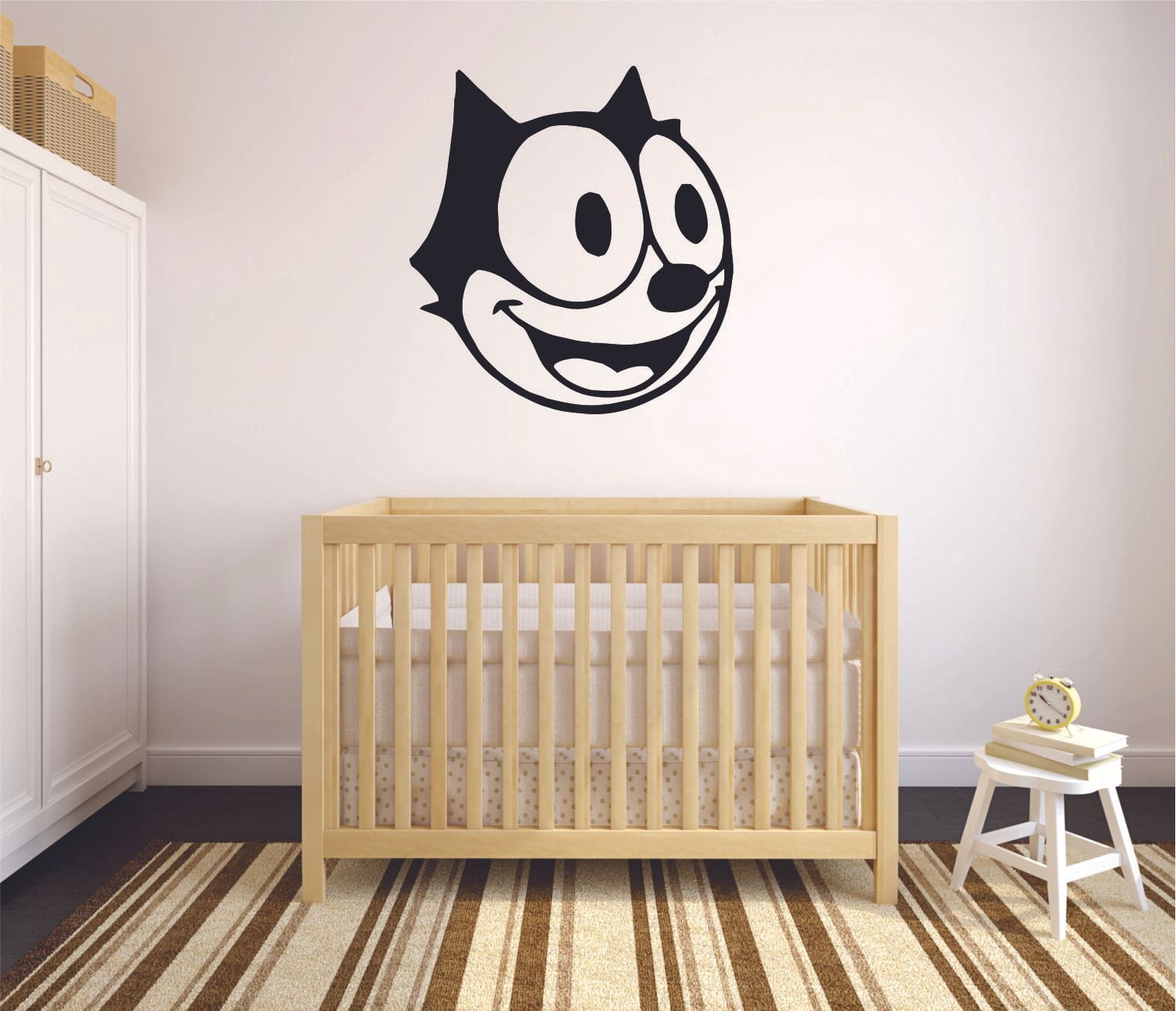Felix the Cat Animal Character Happy Cats Cartoon Wall Sticker Art ...