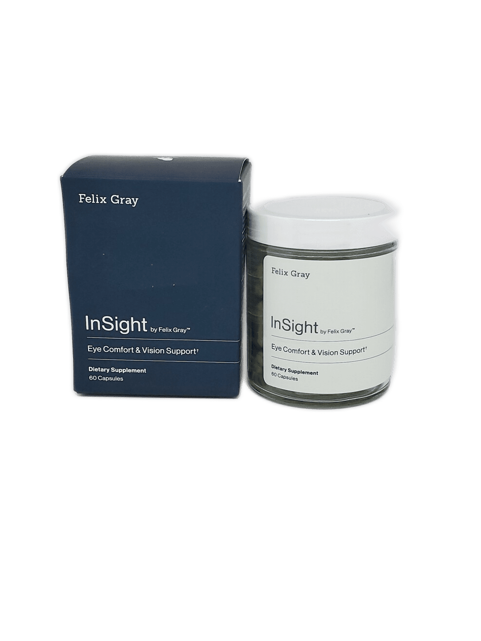 Felix Gray InSight Eye Comfort & Vision Support Supplement, 60 Capsules ...