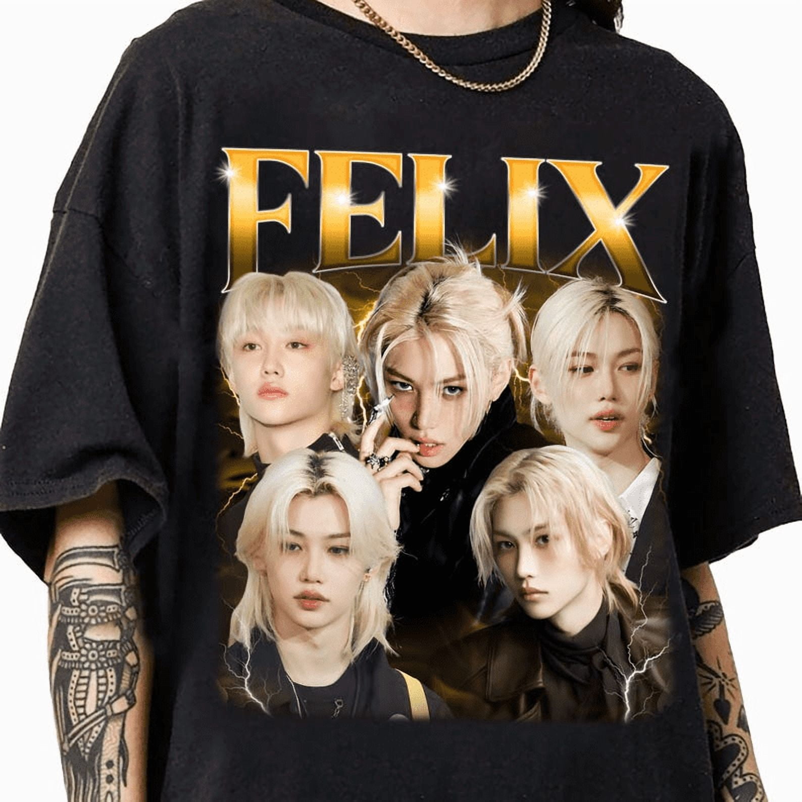 Felix Stray Kids 'Do It' Graphic T-Shirt, 2025 dominATE Tour & SKZ ...