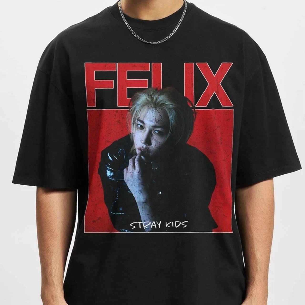 Felix Stray kids Graphic Shirt, Felix Kpop Bootleg Shirt, Felix Retro T ...