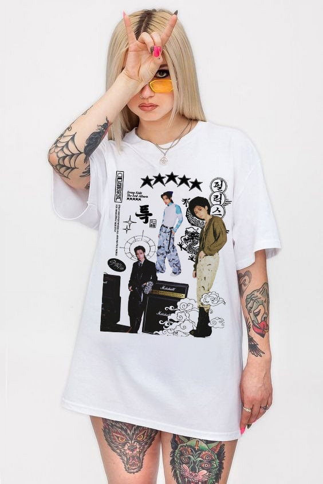 Felix Straykids 5 Star Shirt, Stray Kids Felix Shirt, Felix Lee Graphic ...