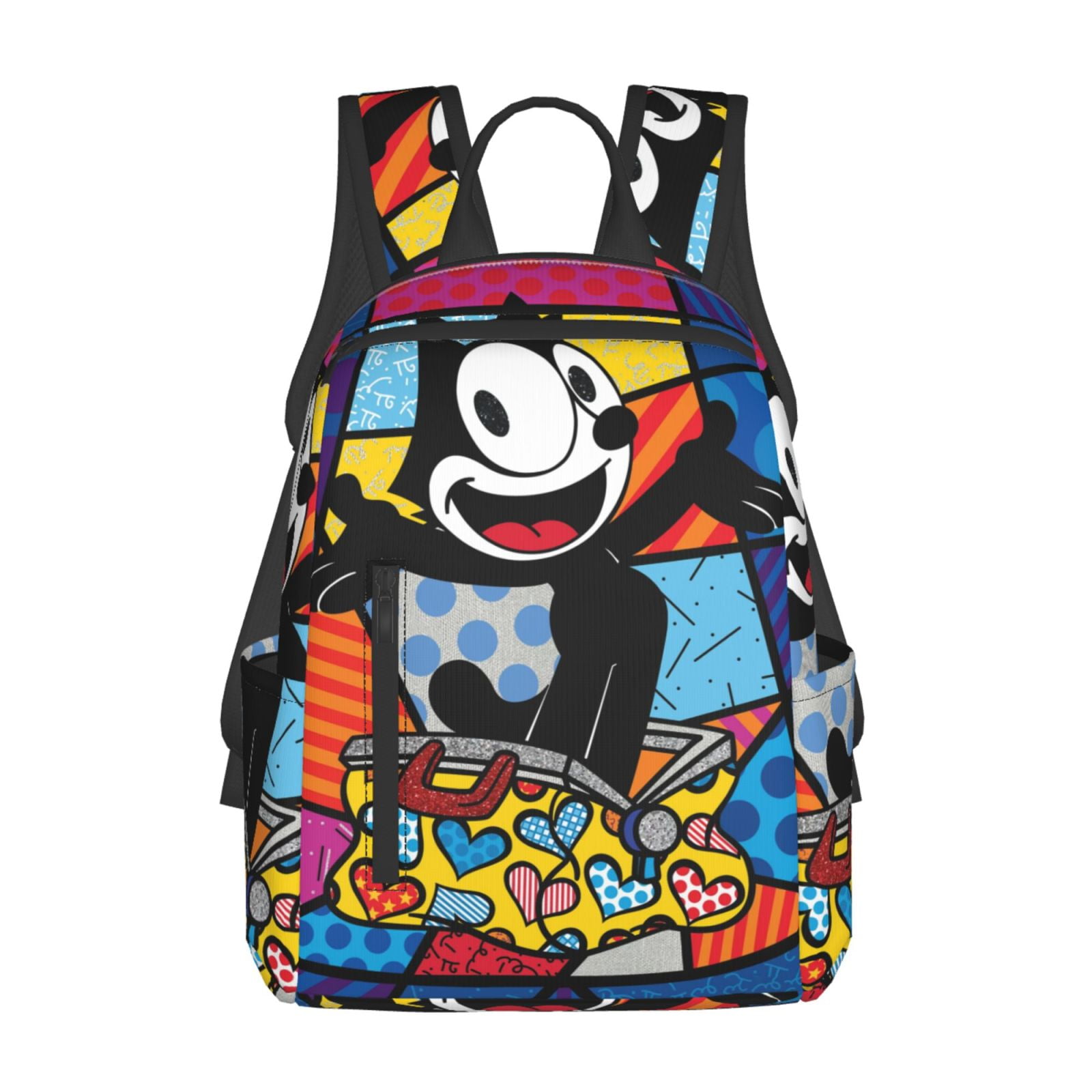 Felix The Cat Backpacks Lightweight Bookbags Casual Daypack For Travel ...
