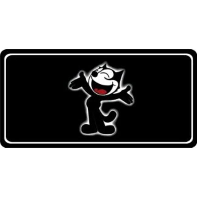 Felix The Cat Centered Photo License Plate - Walmart.com