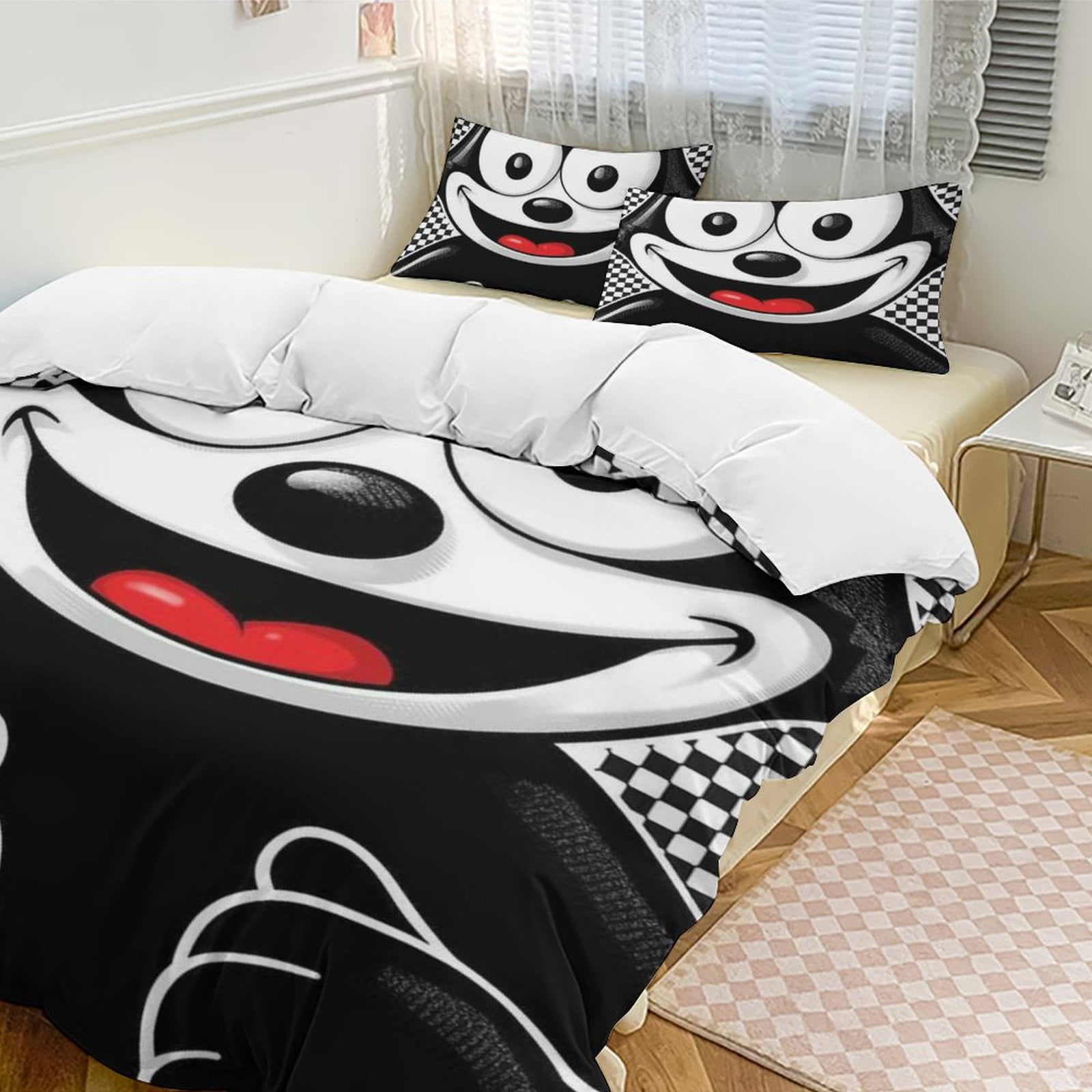 Felix The Cat Comforter Set Full Size for Boys Kids Teens Bedding Set ...