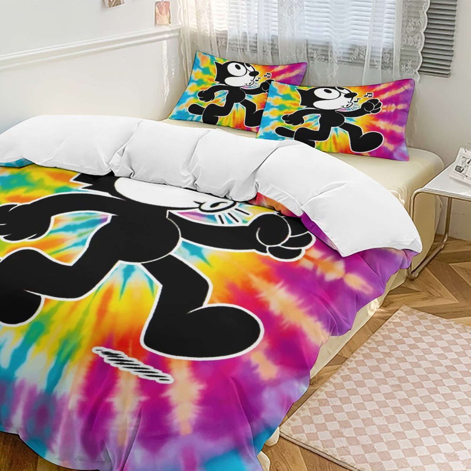 Felix The Cat Comforter Set Full Size for Boys Kids Teens Bedding Set ...