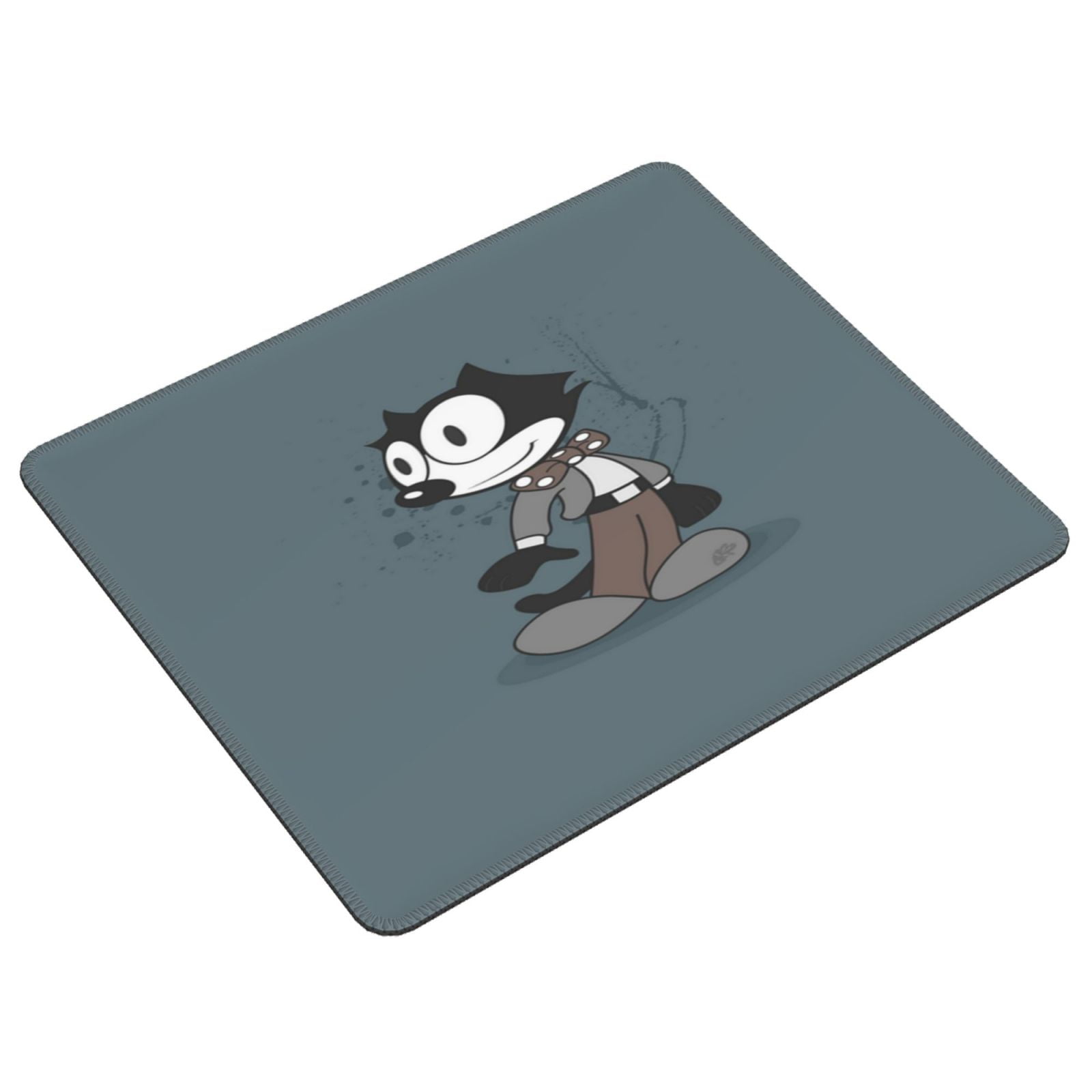 Felix The Cat Computer Mouse Mat with Anti-Slip Rubber Base Anti-Fray ...