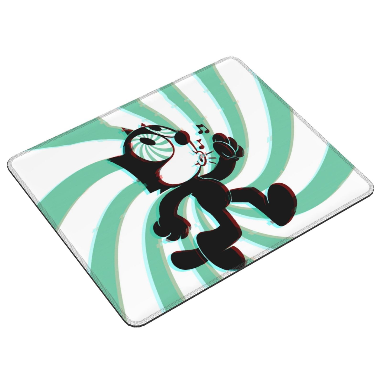 Felix The Cat Computer Mouse Mat with Anti-Slip Rubber Base Anti-Fray ...