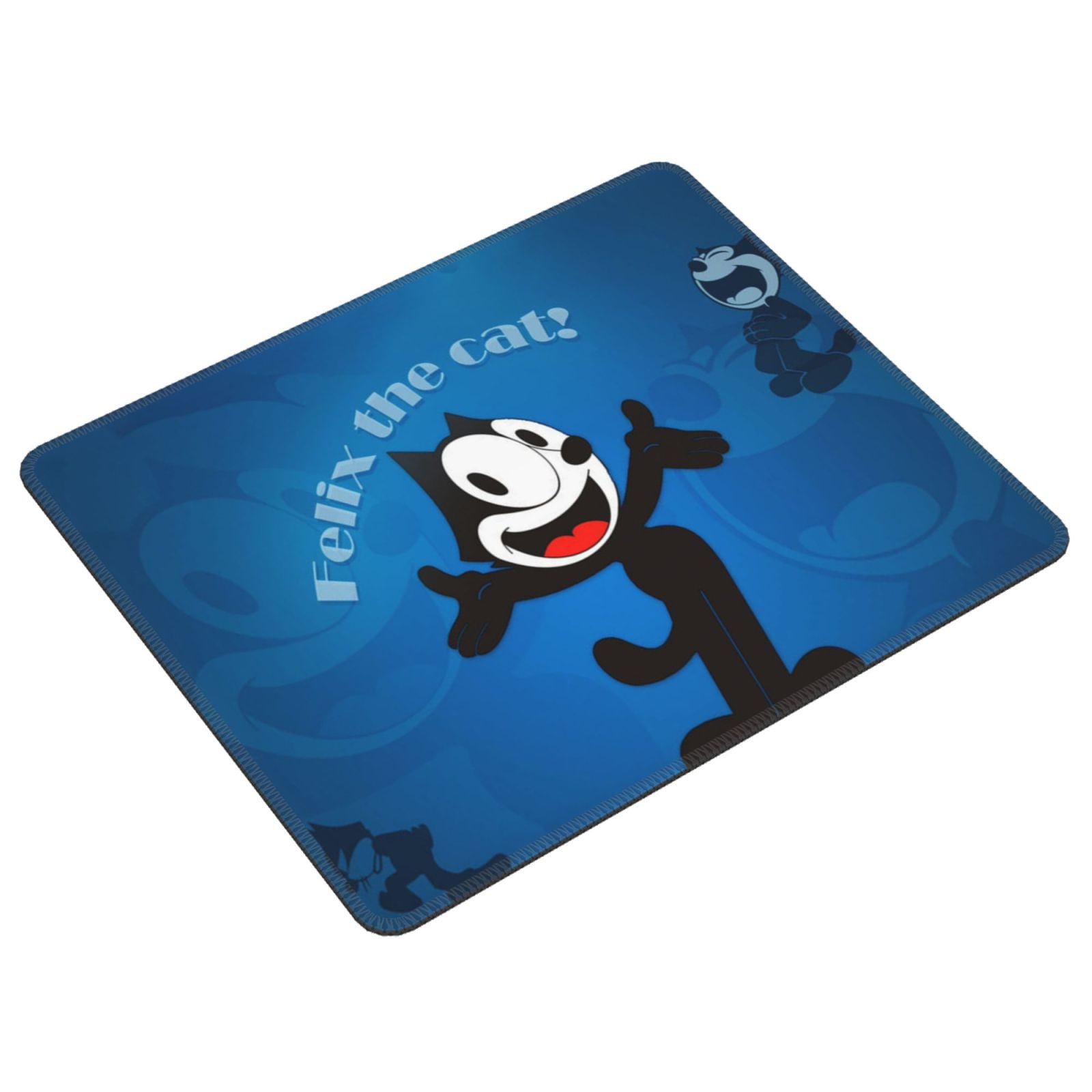 Felix The Cat Computer Mouse Mat with Anti-Slip Rubber Base Anti-Fray ...