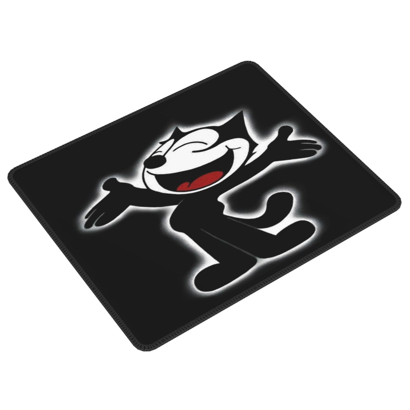 Felix The Cat Computer Mouse Mat with Anti-Slip Rubber Base Anti-Fray ...