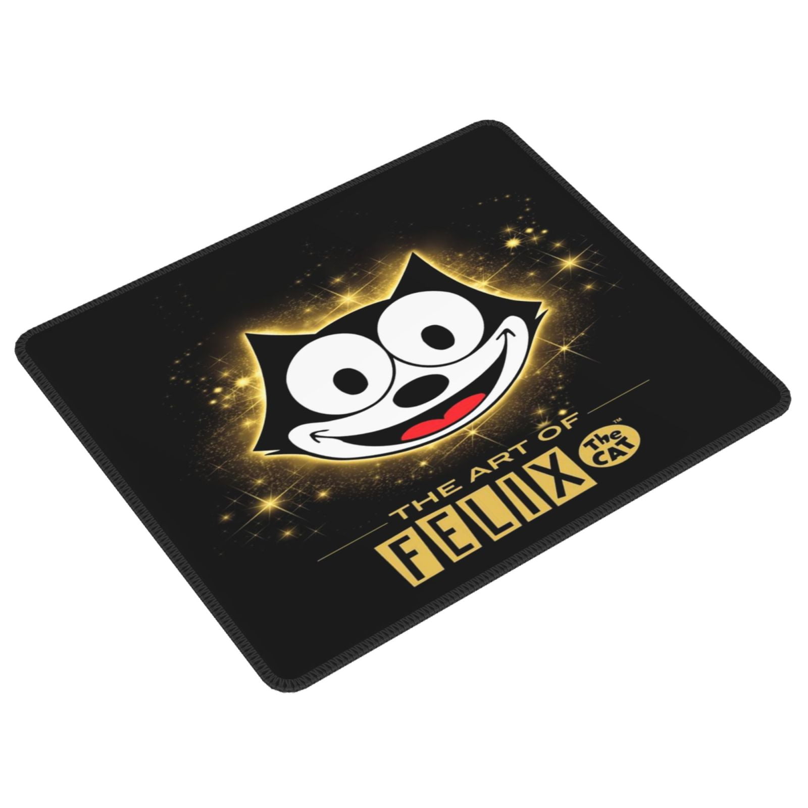 Felix The Cat Computer Mouse Mat with Anti-Slip Rubber Base Anti-Fray ...