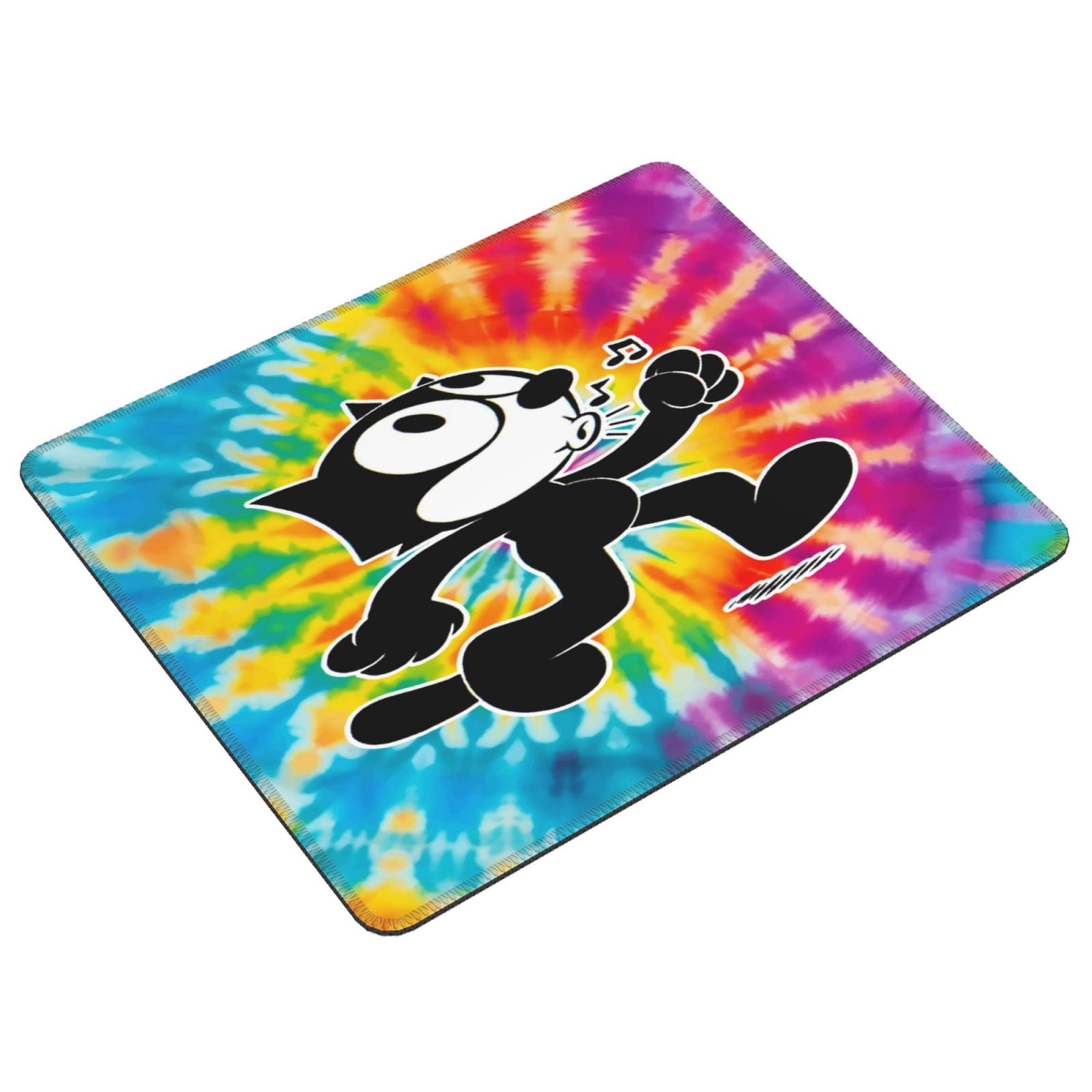 Felix The Cat Computer Mouse Mat with Anti-Slip Rubber Base Anti-Fray ...