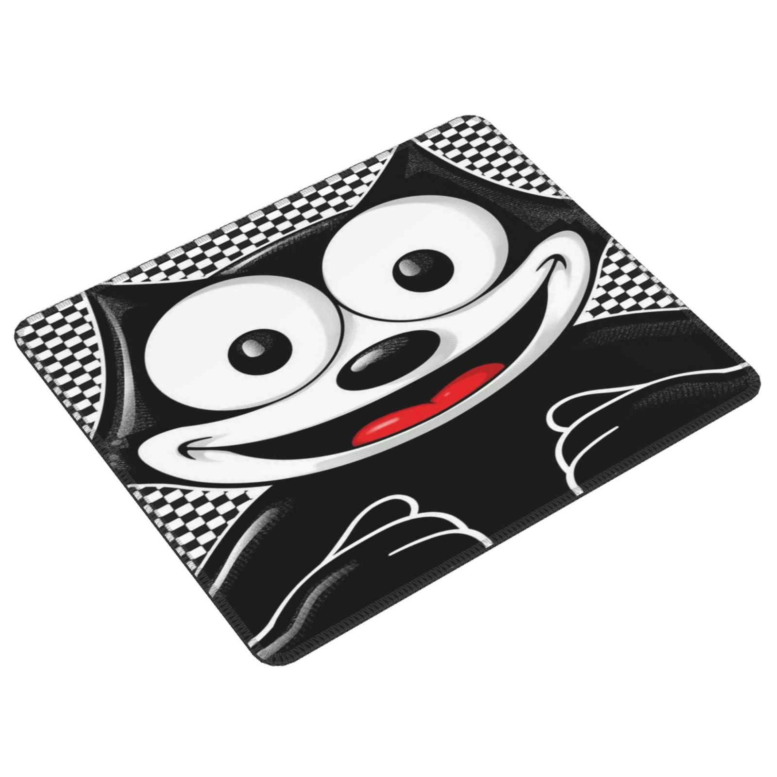 Felix The Cat Computer Mouse Mat with Anti-Slip Rubber Base Anti-Fray ...