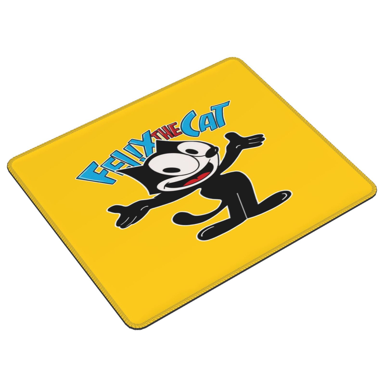 Felix The Cat Computer Mouse Mat with Anti-Slip Rubber Base Anti-Fray ...