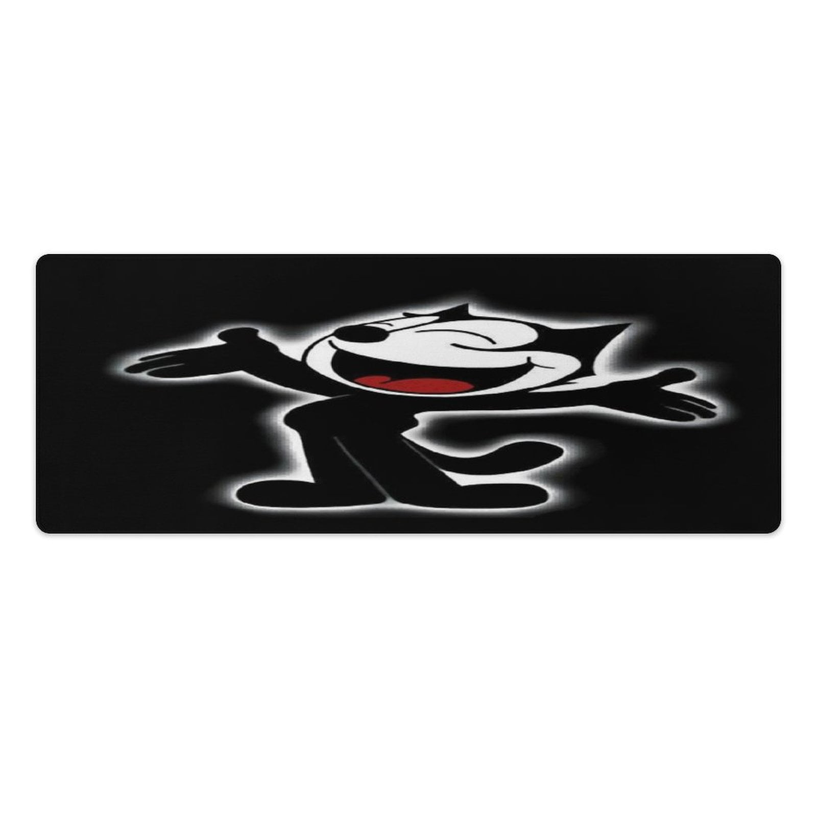Felix The Cat Computer Mouse Mat with Anti-Slip Rubber Base Anti-Fray ...
