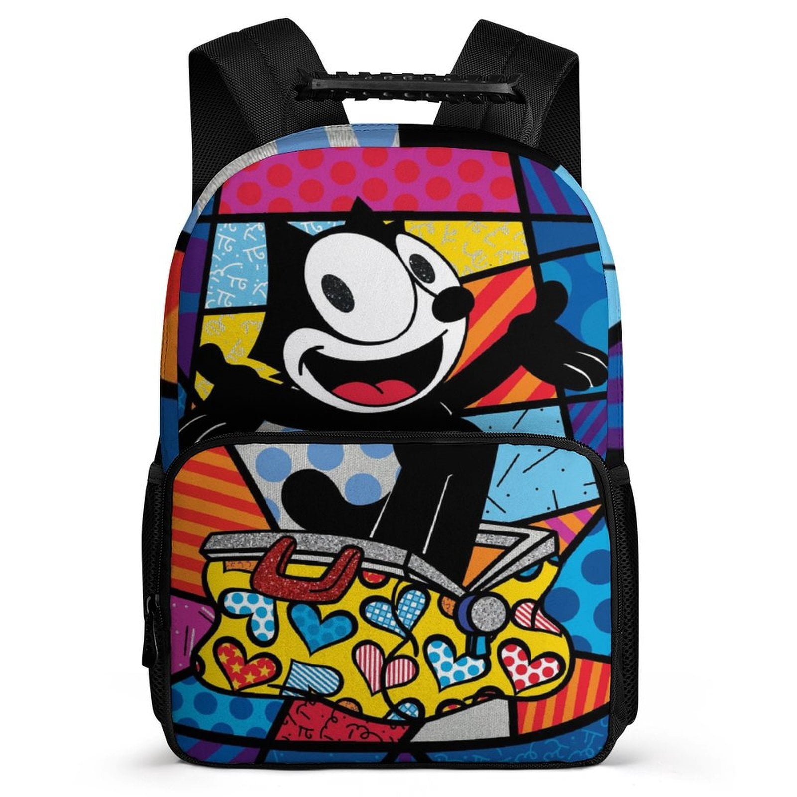 Felix The Cat Backpacks Lightweight Casual Bookbags Travel Daypack ...