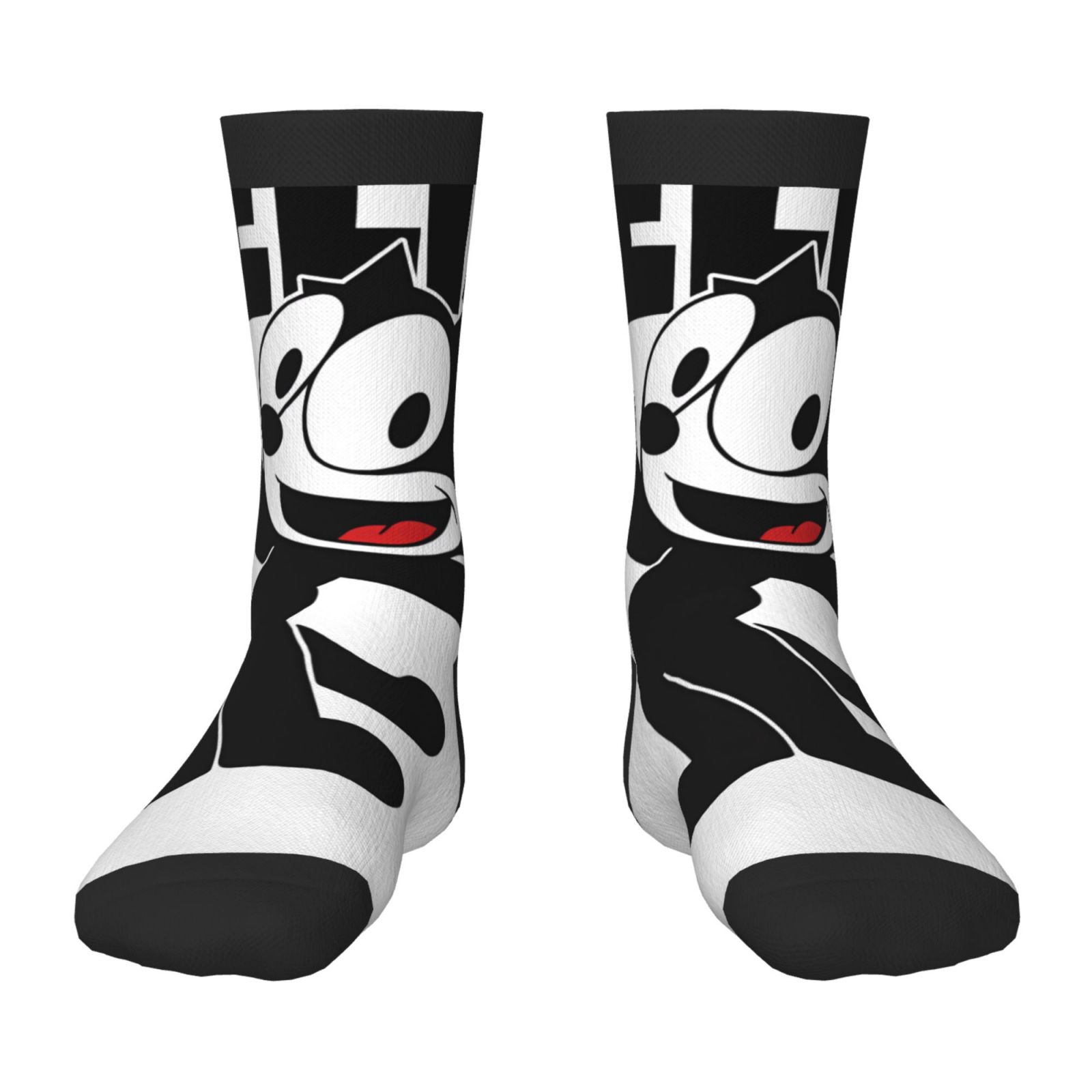 Felix The Cat Kid's Cute Crew Socks, Socks for Boy and Girl,Funny Socks ...
