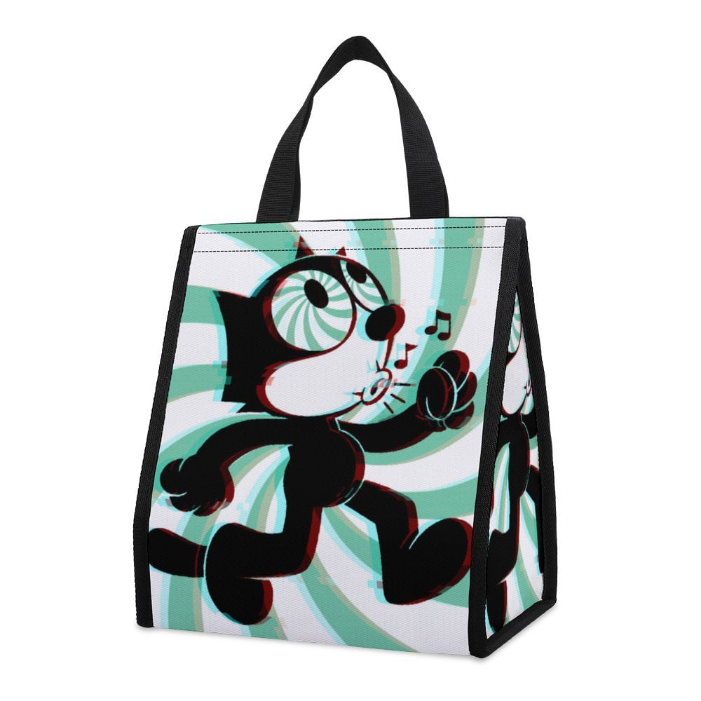 Felix The Cat Lunch Box Reusable Lunch Bag Insulated Portable Lunch ...