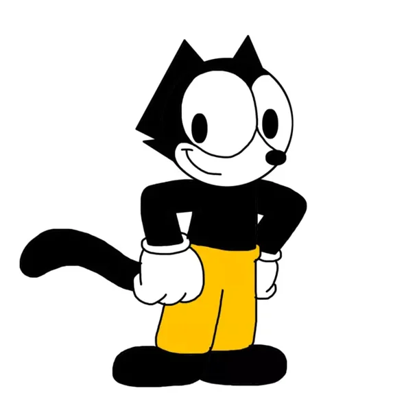 Felix The Cat Sticker Phone Decal Water Bottle Stickers Car Decals ...