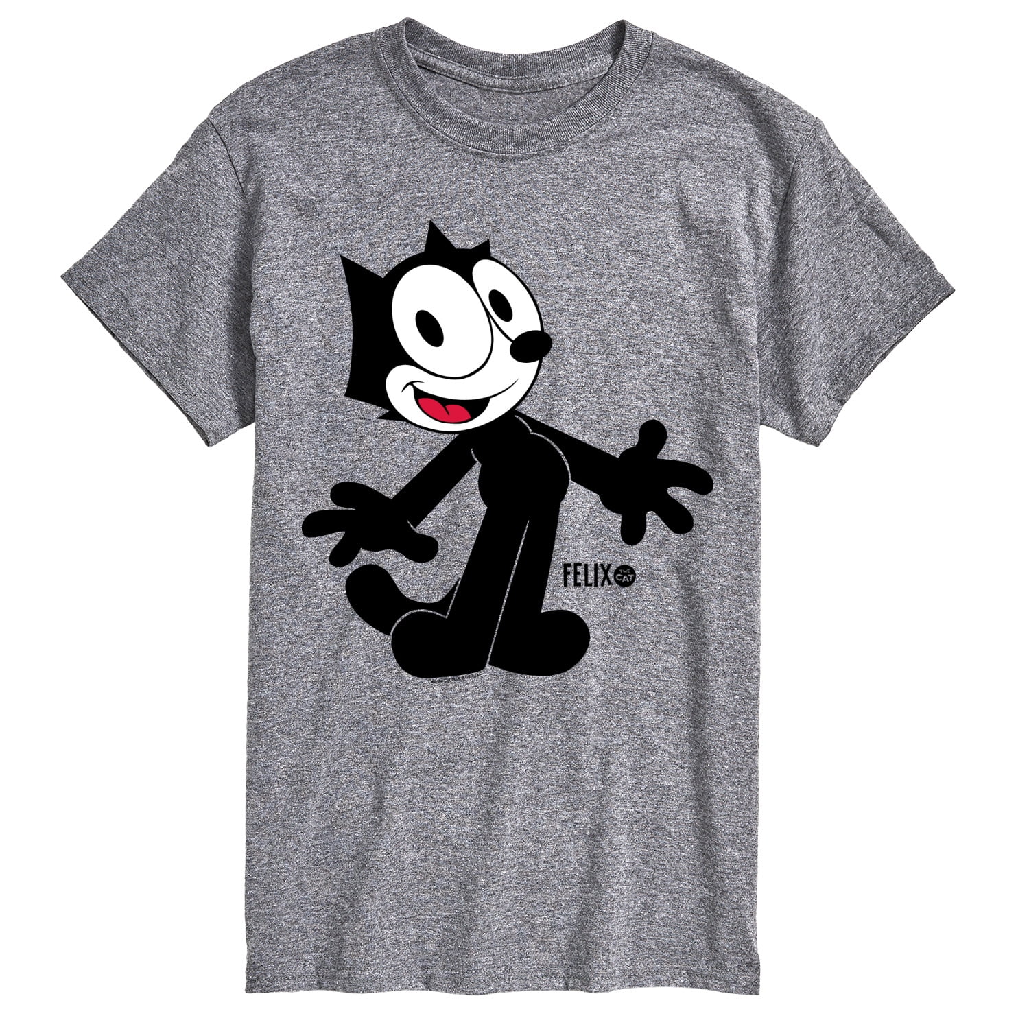 Felix the Cat - Felix With Logo - Men's Short Sleeve Graphic T-Shirt ...